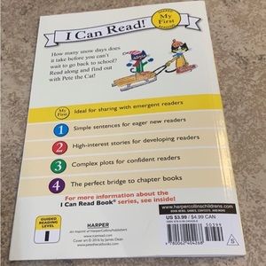 Harper Collins | Toys | Pete The Cat Snow Daze A Winter And Holiday ...